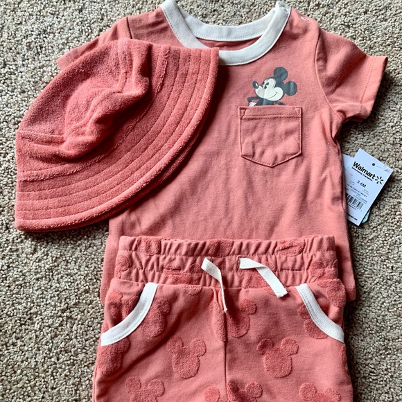Disney | Matching Sets | Disney Baby Mickey Mouse 3 Piece Set 36m ...